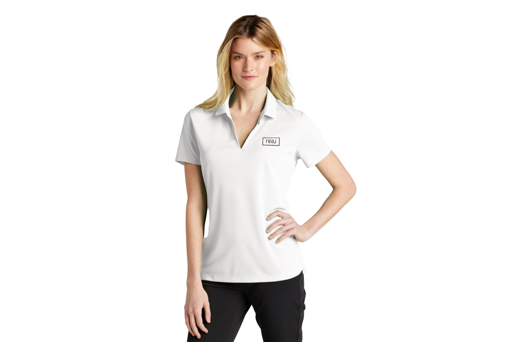 Real | Nike Ladies Short Sleeve Polo | AgentStore.com