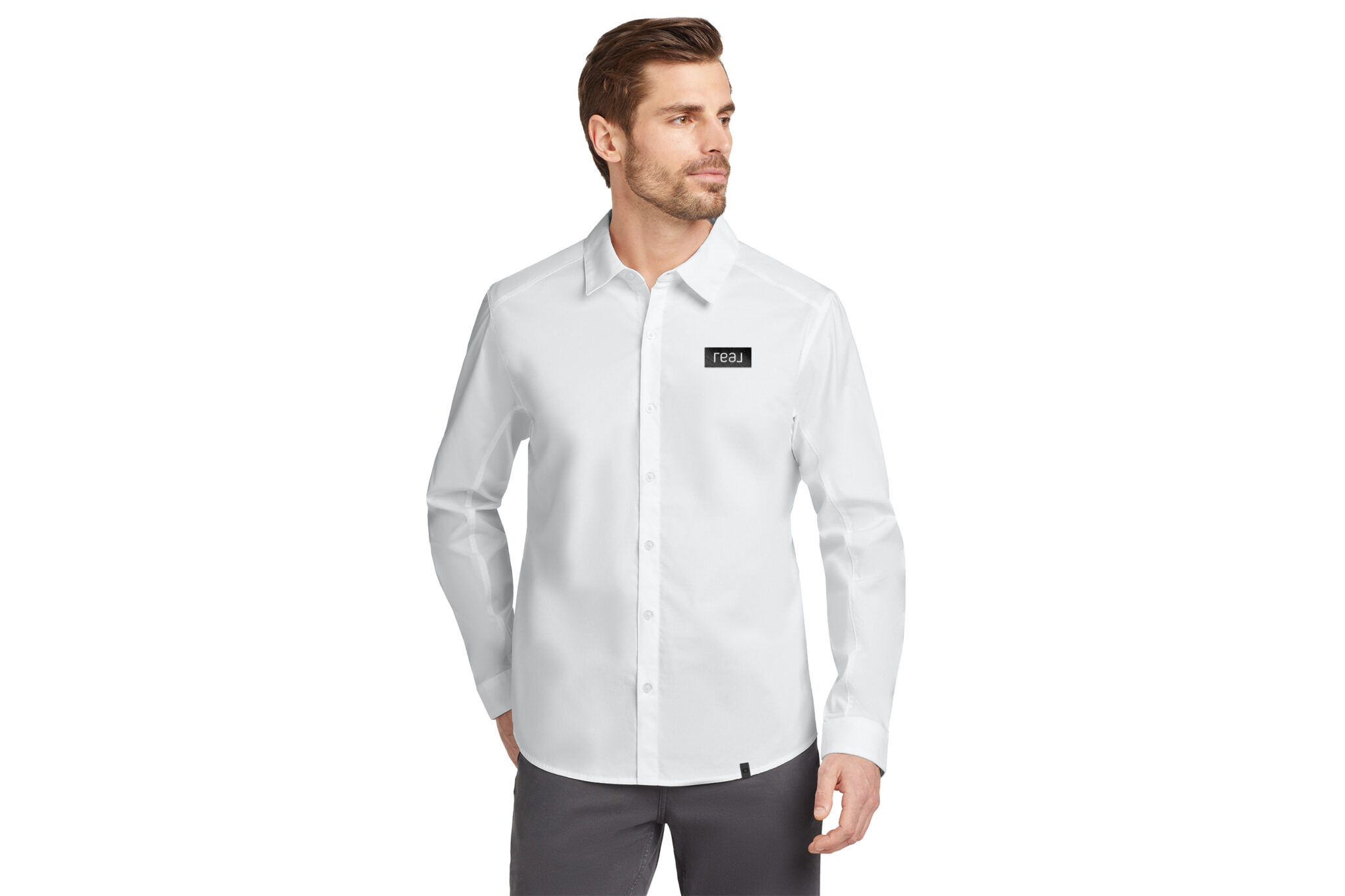 Real | Men's OGIO® Commuter Woven Tunic | BRANDco.